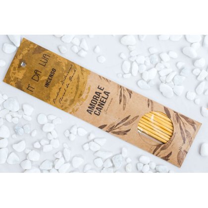 Incenso Néctar Da Lua Amora e Canela